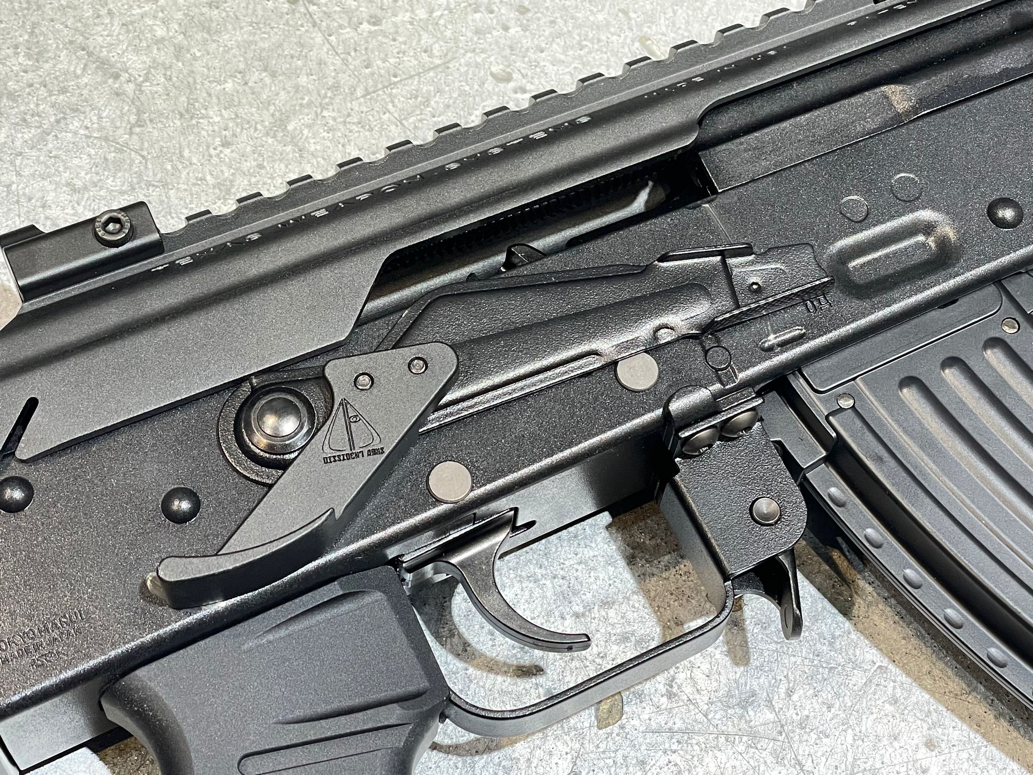 C&C Tac Custom SLR Krink 4” M-LOK Handguard TM AKM GBB with Flame Effe ...