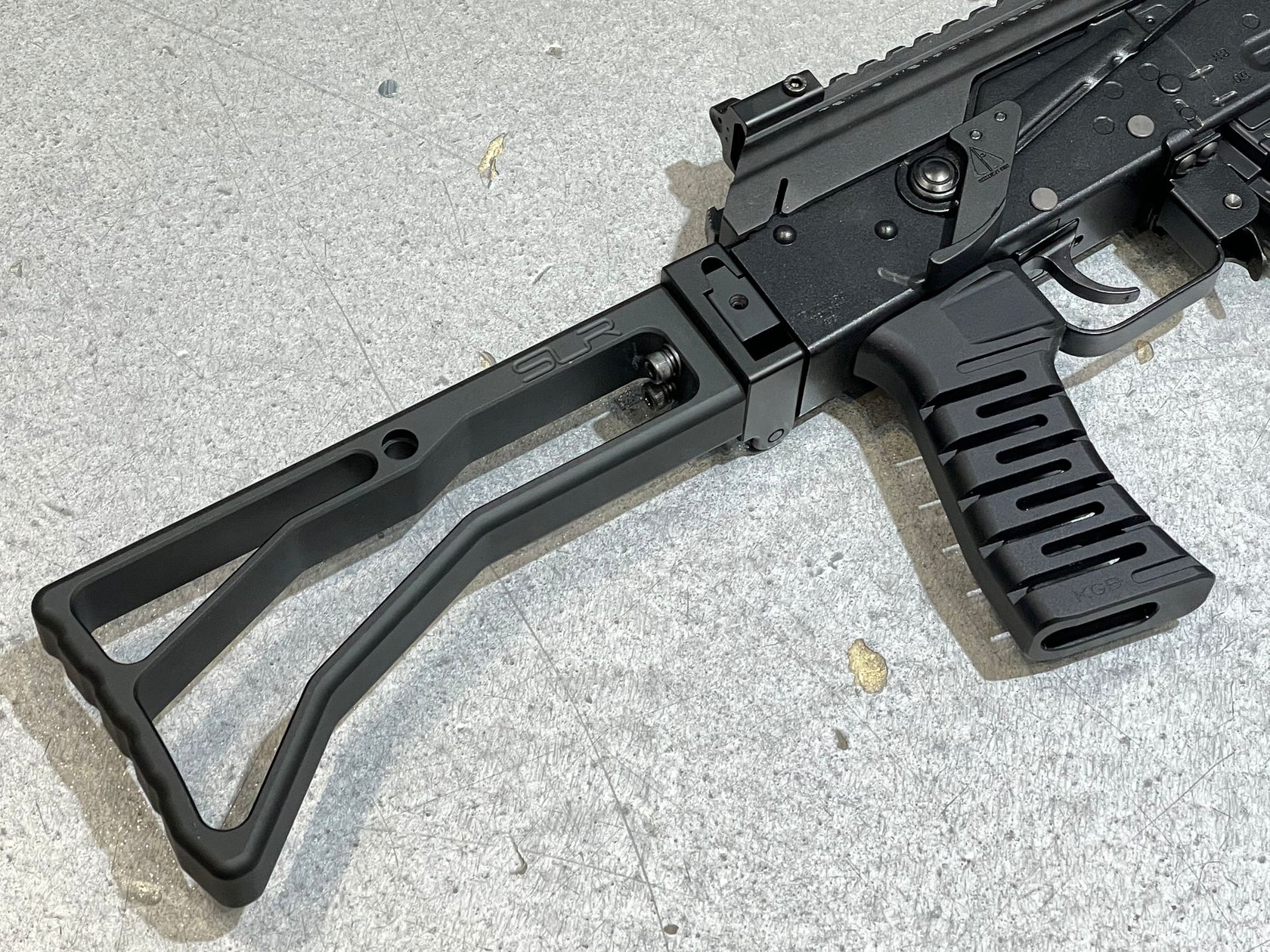C&C Tac Custom SLR Krink 4” M-LOK Handguard TM AKM GBB with Flame Effe ...